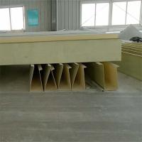 China FRP Fiberglass GRP Roof Rain Water Gutters Trough for sale