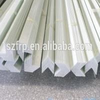 China Fiberglass Pultruded Angle Profile FRP Corner Profile for sale