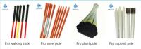 China Fiberglass Nursery Stake Agriculture Stake Fiberglass Plant Stakes for sale