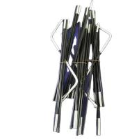 China FRP Smooth Customized 6.0mm 6.9mm 7.9mm 8.5mm 9.5mm Camping Fiberglass Tent Pole with Kits for sale