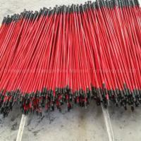 China Customized Fiberglass FRP GRP Glass Fiber Trekking Pole Crutch Hand Walking Stick for sale