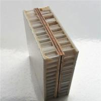 China Anti Slip Honey Comb Core Fiberglass Panel Sheet for sale