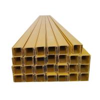China FRP Polyurethane Rectangle Tube PU Product for Bridge for sale