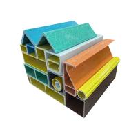 China Fiberglass Reinforced Polyester PU Profile FRP Composite Tube for sale