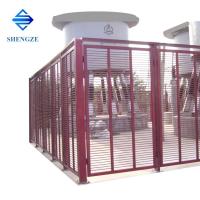 China FRP GRP Fibreglass Pultruded Composite Fence Post Electric Power Use for sale
