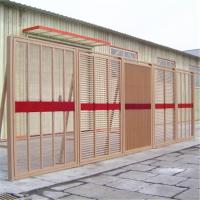China FRP GRP Fibreglass Pultruded Composite Fence Post Electric Power Use for sale