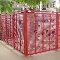 China Fiberglass Stadium Modular BMC Handrail Fence Panel Post for sale