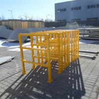 China Fiberglass Stadium Modular BMC Handrail Fence Panel Post for sale