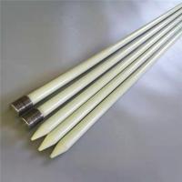 China Tapered End Solid GRP Gfrp FRP Fiberglass Tubes/Rods Pole Anchor Pin for sale