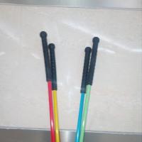 China Flexible FRP Fiberglass Walking Stick Cattle Stick Fiberglass Stick with Handle for sale