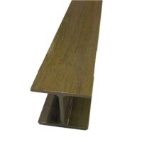China Manufacturer Fiber Glass I Beam GRP T Bar 6*6mm Customized Size of Building Material for sale