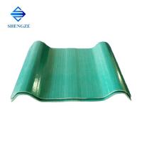 China Fiberglass Sheet for Roofing Covering Flame Retardant Color Coated Roof Tiles for sale