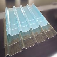 China Factory 1.5mm Thick Fiberglass Corrugated Roofing Sheet for Skylight for sale
