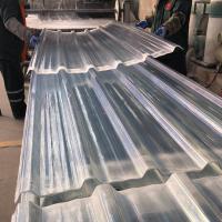 China Factory 1.5mm Thick Fiberglass Corrugated Roofing Sheet for Skylight for sale