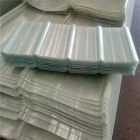 China Factory 1.5mm Thick Fiberglass Corrugated Roofing Sheet for Skylight for sale