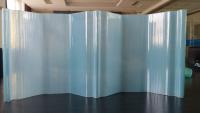 China Transparent UV Protection Fiberglass Reinforced Plastic Corrugated FRP Greenhouse Roofing Sheet for sale