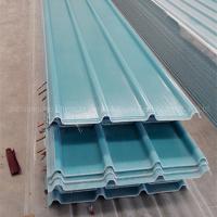 China FRP Fiberglass Glassfiber Translucent Corrugated Roof Tile GRP Roofing Sheet for Greenhouse Building Material for sale