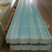 China FRP Fiberglass Glassfiber Translucent Corrugated Roof Tile GRP Roofing Sheet for Greenhouse Building Material for sale