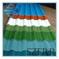 China Corrugated Fiberglass Skylight Roof Panels for sale