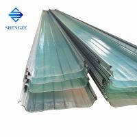 China Fiberglass New Skylight GRP Roofing Wall Tile FRP Corrugated Roofing Sheet for Building Material for sale