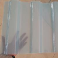 China 2.0/3.0mm Fiberglass Plastic Skylight Roof Sheet FRP GRP Light Blue Corrugated Roofing Tile for Industrial Plants/Warehouses Building Architecture for sale