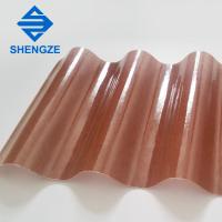 China Corrugated Fiberglass Reinforced Roof Plate FRP Sheet for Construction for sale