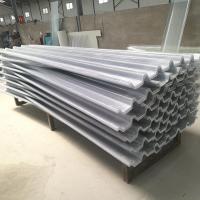 China Transparent Fiberglass Corrugated Plastic Sheet Fiber Glass Roof Tile GRP Skylight FRP Roofing Sheet for Industrial Plants Roofing for sale