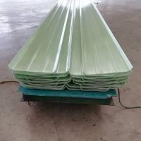 China FRP Roof Tile Fiberglass Transparent Roofing Sheet GRP Corrugated Sheet for Greenhouse Building Material for sale