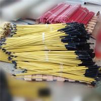 China Light Weight Fiberglass FRP GRP Glass Fiber Crutch Hand Walking Stick Trekking Pole for sale