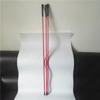 China Lightweight Fiberglass FRP GRP Glass Fiber Cattle Prod/Goad/Alpenstock Walking Sticks for sale