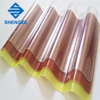 China Light Weight Fiberglass FRP Transparent Skylight Roofing Panel Sheet for sale