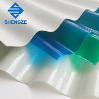 China Flexible Fiberglass Waterproofing White Sheet Roof Panel Plate for sale