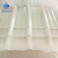 China Fiberglass Translucent Corrugated Skylight Roof Sheet FRP Price Per Panels for sale