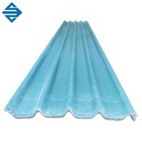 China Continuous Formation Fiberglass Skylight Corrugated Roof Sheet Panels for sale