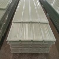 China 1.5/2/2.5/3mm Thick Fiberglass FRP Transparent Corrugated Roofing Sheet Roof Tile for Workshop/Plant/Large Store for sale