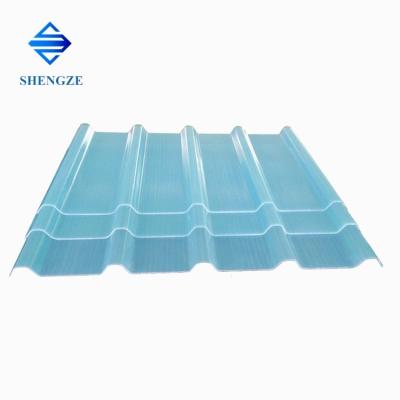 China 4mm Clear Fiberglass FRP GRP Sheet Building Material for sale