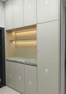 China Smart Foyer Storage Cabinet Fronts with Central Niche for sale