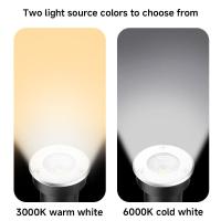 China IP67 Outdoor LED Underground Light 3W Warm White COB Round Shape 304 Stainless Steel 80mm Inground Light for sale