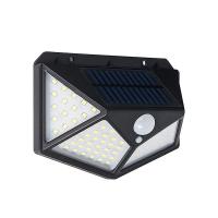 China Monocrystalline LED Solar Wall Light 130mm ABS Waterproof Garden Lamp Motion Sensor for sale