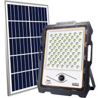 China Solar LED Flood Light 200W with CCTV Camera 1080P IP67 Waterproof Remote Control 2.4G WiFi for sale
