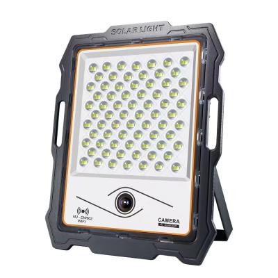 China All-in-One Solar LED Flood Light 100W-400W with Lithium Battery and CCTV Camera for Outdoor Garden for sale