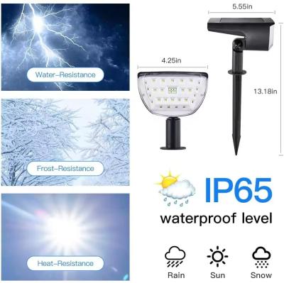 China RUYI 4W Waterproof Solar Spotlight 600lm for Garden Path Landscape Lighting 6-8H Charging for sale