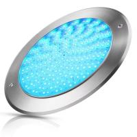 China Ultra Thin IP68 Underwater Swimming Pool Light 18W 42W RGB 12V AC DC Deep Drop for sale
