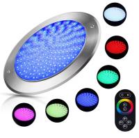 China DC12V 24V 18W 35W IP68 Outdoor Waterfall RGB Underwater Swimming Pool Light for sale