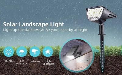 China RUYI 4W Waterproof Solar Spotlight 600lm for Garden Landscape Lighting 12hrs Working Time for sale