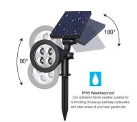China Long Lifespan Waterproof Solar Lights for Garden Automatic Function 6-8 Hours Charging Time for sale