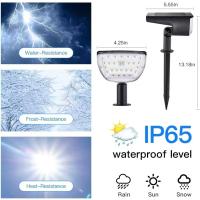 China Waterproof Solar Garden Light IP65 Stainless Steel 8-10 Hours Outdoor Landscape Lighting for sale