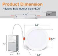 China led indoor ceiling lights 9W 12W and AC85-265V Input Voltage wall mounted for sale