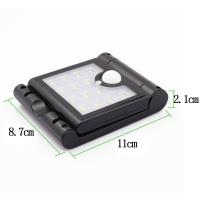 China Motion Sensor Garden Light 150LM PC ABS 14LED SMD2835 Long Working Time for sale