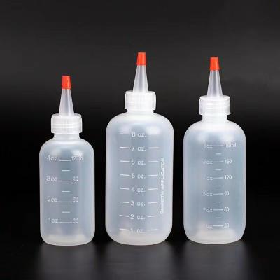 China 4OZ 60ml Plastic Dropper Bottle Ldpe Offset Printing for sale